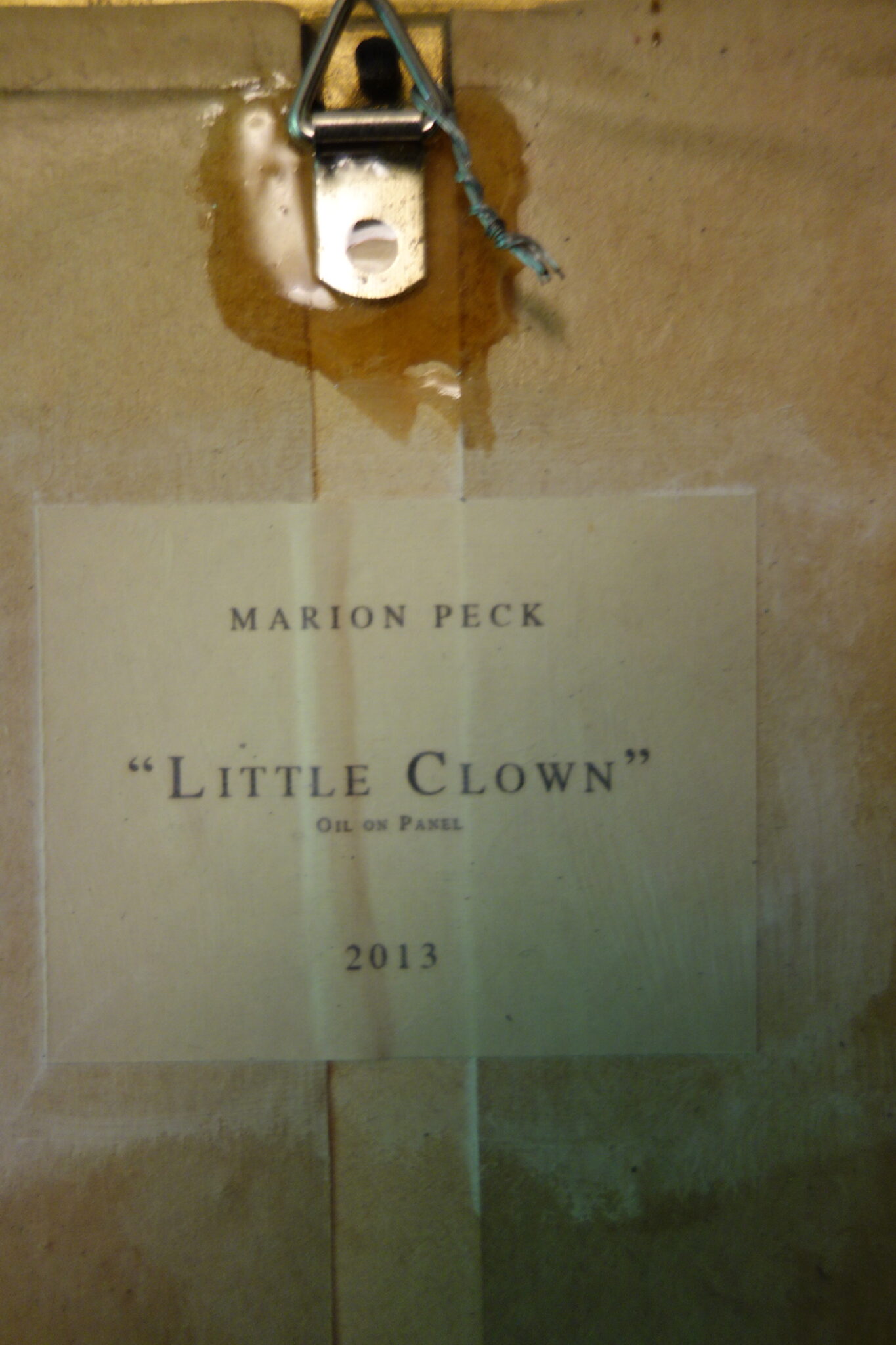 Little Clown, 2013 by Marion Peck | ART PLEASE